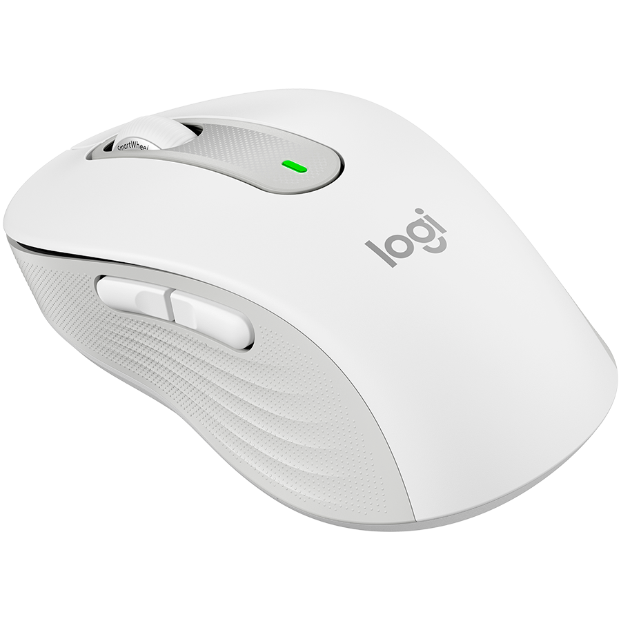 LOGITECH M650 Signature Bluetooth Mouse - OFF-WHITE | Coral Computers