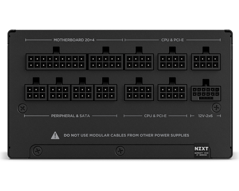 NZXT C850 Gold ATX 3.X modularno napajanje 850W - Snaga i Efikasnost ...