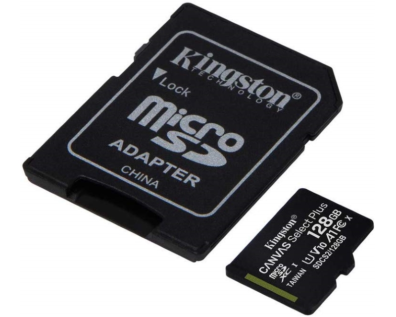 Kingston MicroSDXC Memorijska kartica 128GB A1 Class 10 | Coral Computers