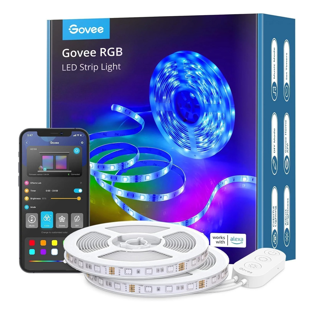 Govee RGB Led Strip lights 2 x 5M | Coral Computers