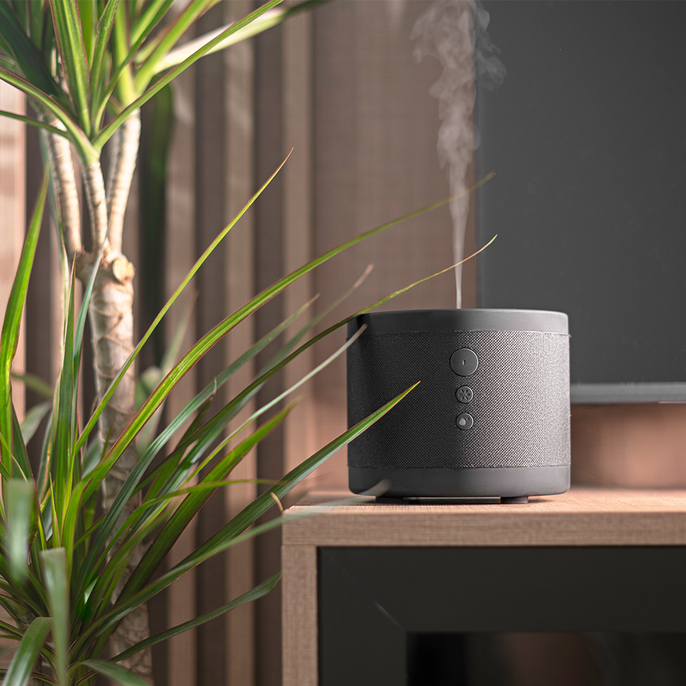 Moye Breeze Aroma Difuser - Black | Coral Computers
