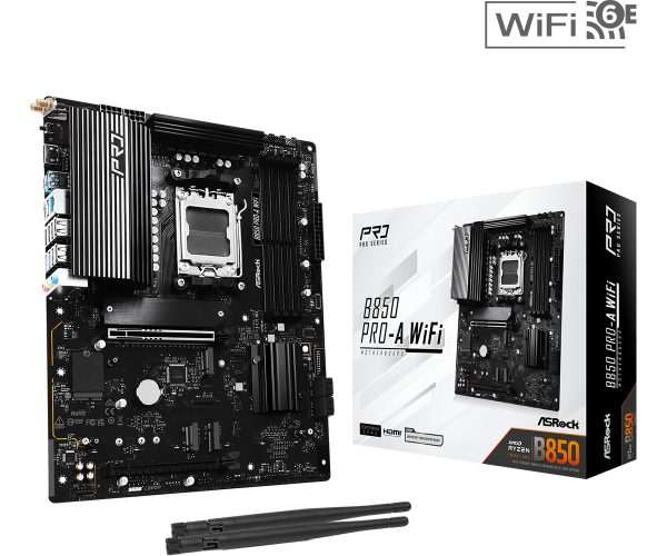 MB AM5 AsRock B850 PRO-A WIFI - Vrhunska matična ploča | Coral Computers