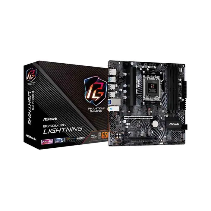 MB AM5 Asrock B650M PG Lightning - Vrhunska Matična Ploča | Coral Computers
